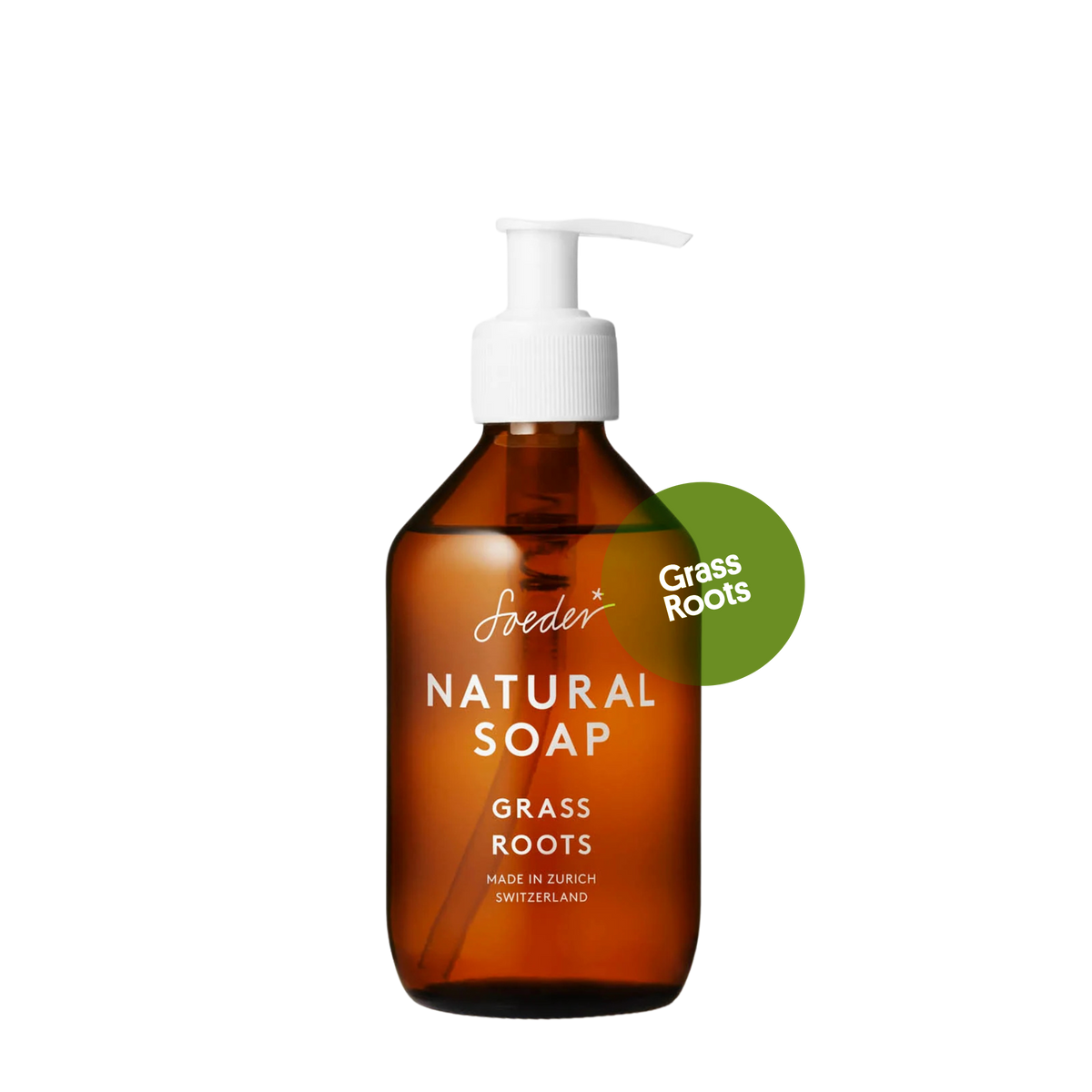 Natural Soap - Grass Roots 250 ml von soeder* – soapkitchen.de