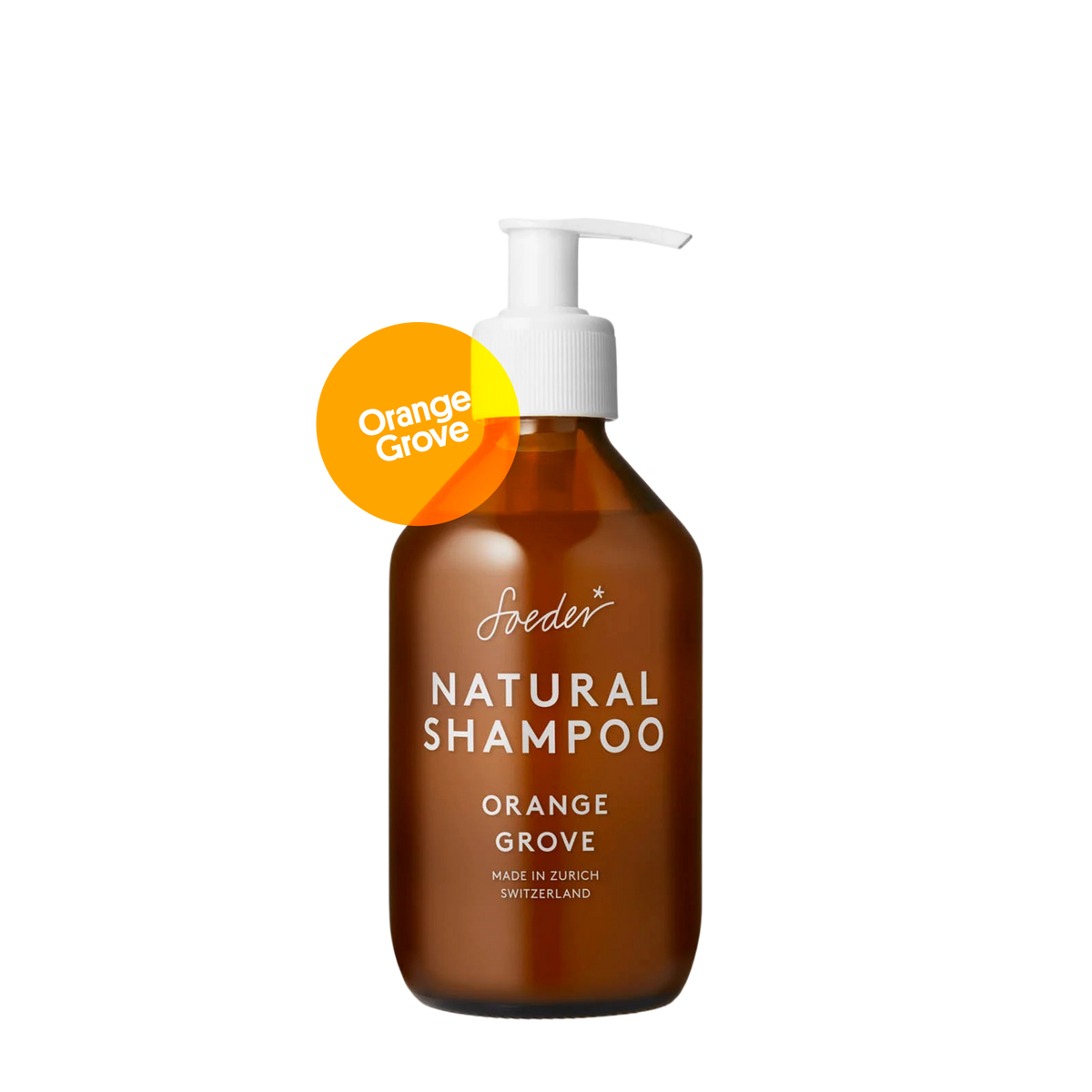 Natural Shampoo - Orange Grove 250 ml von soeder* – soapkitchen.de